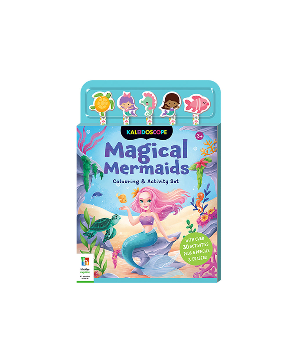 Hinkler Magical Mermaids Coloring & Activity Set – Let's Create